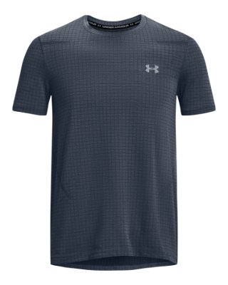 男士UA Seamless格纹短袖T恤【正品|价格|图片】-Under Armour|安德玛中国官网