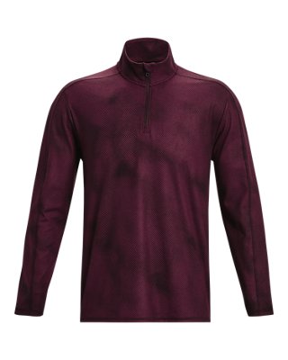 男子UA Meridian 1/4拉链印花运动上衣【正品|价格|图片】-Under Armour|安德玛中国官网
