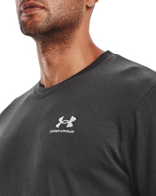 男士UA Logo Embroidered Heavyweight短袖T恤【正品|价格|图片】-Under Armour|安德玛中国官网