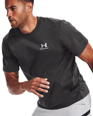男士UA Logo Embroidered Heavyweight短袖T恤【正品|价格|图片】-Under Armour|安德玛中国官网