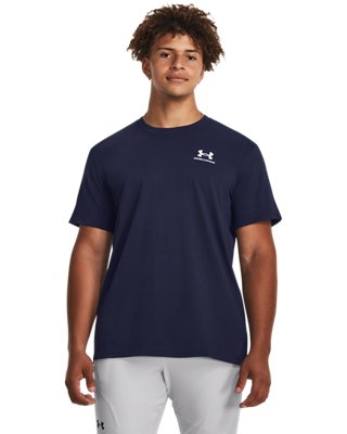 男士UA Logo Embroidered Heavyweight短袖T恤【正品|价格|图片】-Under Armour|安德玛中国官网