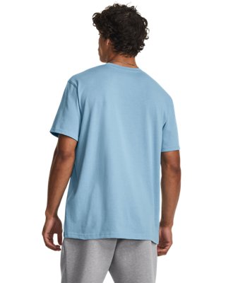 男士UA Logo Embroidered Heavyweight短袖T恤【正品|价格|图片】-Under Armour|安德玛中国官网