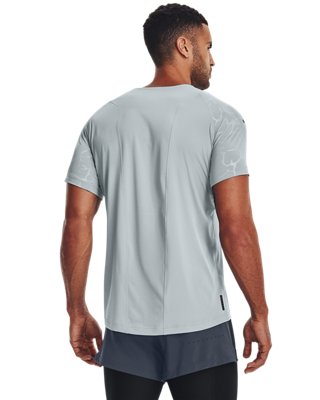 男士UA RUSH压纹短袖T恤【正品|价格|图片】-Under Armour|安德玛中国官网