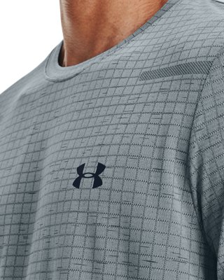 男士UA Seamless格纹短袖T恤【正品|价格|图片】-Under Armour|安德玛中国官网