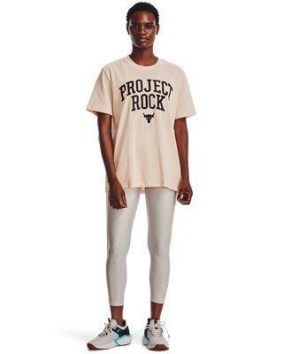 女士Project Rock强森短袖T恤【正品|价格|图片】-Under Armour|安德玛中国官网